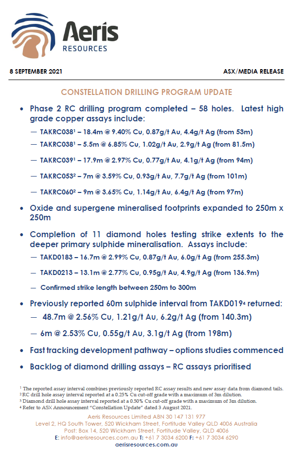 Aeris Resources - nun mit der Cracow gold mine in Queensland
