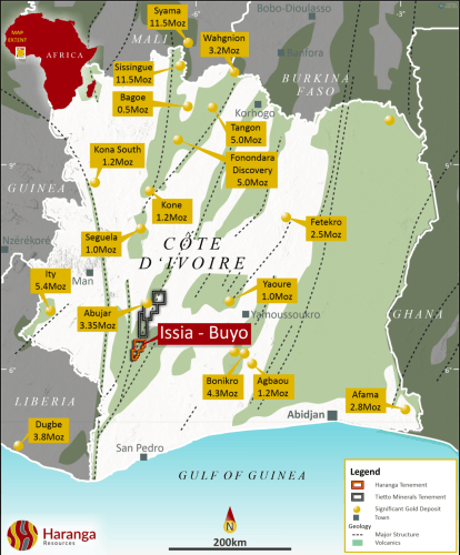 Viele Goldlagerstätten im Land: Haranga Resources kann ...