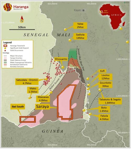 Mitten im goldreichen Dreieck: Haranga Resources hat das Ibel-South ...