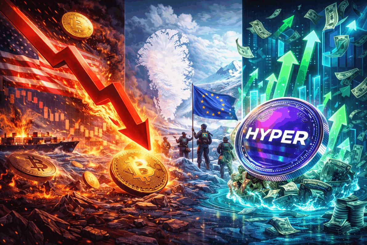 Kryptos und Aktien brechen wegen Grönland-Krise ein – darum verzeichnet ...